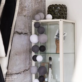 Obří svítící koule Premium Strong Greys