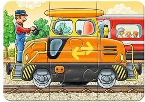 Ravensburger Moje první puzzle: Stavební práce / 2  4  6  8 dílků / od