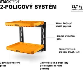 Toughbuilt | StackTech® - policový regálový systém