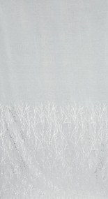 ZÁCLONA NA PÁSCE MELIA 140X270 CM BÍLÁ