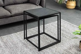 Sada konferenčních stolků Quillon 45 cm černá
