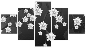 Obraz - Květy na větvích (125x70 cm)