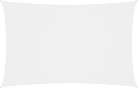 vidaXL Stínící plachta oxfordská látka obdélníková 2 x 5 m [135754] Barva: Bílá