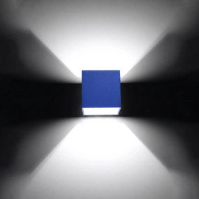Sollux Lighting Nástěnné svítidlo QUAD 1 ultramarín