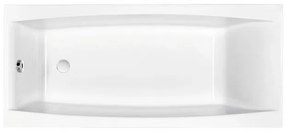 Cersanit Virgo akrylátová vana 140x75cm + nožičky, bílá, S301-047