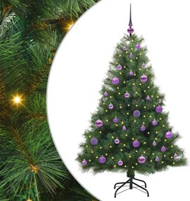 Umělý vánoční stromeček s stojanem Zelená 150 cm PE a PVC 3397776