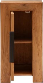 furniture-nabytek.cz - Koupelnová skříňka Osvaro - Černé kovové úchytky