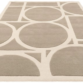 Tribeca Design Kusový koberec Newtor Taupe Rozměry: 160x230 cm