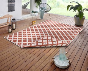 NORTHRUGS - Hanse Home koberce Kusový koberec Twin-Wendeteppiche 105464 Cayenne – na ven i na doma - 200x290 cm