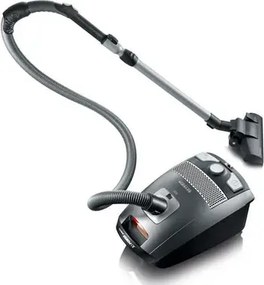 Severin BC 7045 šedá / Sáčkový vysavač / 750W / 3 l / 72 dB / HEPA