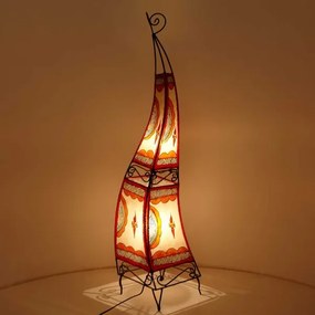 Orientální rohová lampa Ibis 120 cm barevná