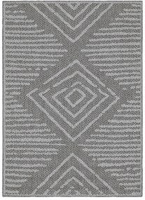 Koberce Breno Kusový koberec ARUBA 4902 Grey, Šedá, 140 x 200 cm