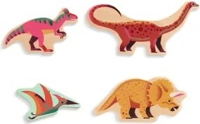 DJECO Dřevěná vkládačka Dino / Vkládačka / Dřevo
