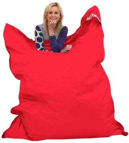 Beanbag Sedací pytel 179x140 perfekt scarlet rose