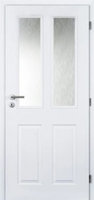 Doornite Achilles Interiérové dveře 80 P, 846 × 1983 mm, lakované, pravé, bílé, prosklené