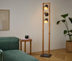 Stojací lampa Trio »Bell« - barva: šedá