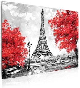 Malvis ® Obraz na plátně reprodukce Paříž Velikost: 100x80 cm