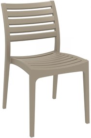Stohovatelná židle DS184303 - Krémová
