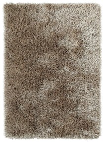 Hnědý ručně tuftovaný koberec Think Rugs Monte Carlo Mink, 60 x 115 cm