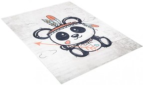 Dětský koberec s motivem rozkošné indické pandy Šířka: 140 cm | Délka: 200 cm