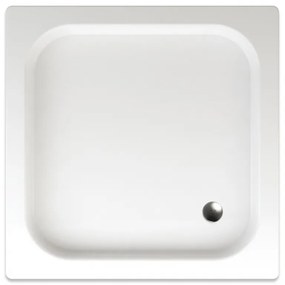 Čtvercová akrylátová sprchová vanička Teiko KEA Rozměry (cm): 90x90, Typ dna: hladké