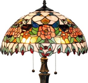 Stolní lampa Tiffany Grapevine - Ø 41*67 cm