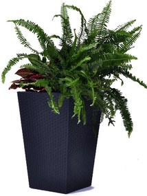 Obal na květináč keter obal na květináč rattan planter m
