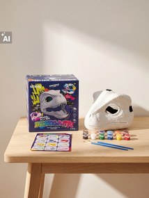 Sinsay - Kreativní sada na malování masky dinosaura se zvukem - vícebarevná