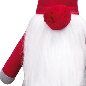 SCANquilt pletená dekorace ELF šedočervená vánoční dekorace