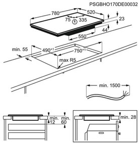 AEG IAE84431FB Indukční varná deska