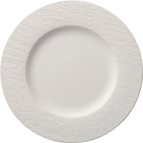 XXXLutz MĚLKÝ TALÍŘ Manufacture Rock Blanc 27 cm Villeroy & Boch - Jídelní talíře - 003407106906