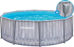 Marimex | Bazén Marimex Florida 3,05x0,91 m se zabudovaným skimmerem - ŠEDÉ DŘEVO | 10340316