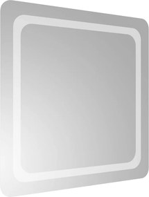 Koupelnové zrcadlo s LED osvětlením 60 x 60 cm 151778