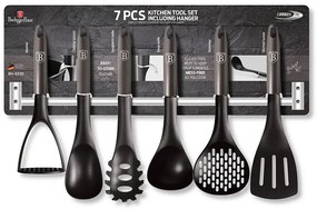 BERLINGERHAUS Kuchyňské náčiní s nástěnným držákem 7 ks Carbon PRO Line BH-6330