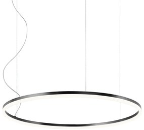 Redo group Redo Orbit direct, závěsné kruhové svítidlo, 55W LED 3000K DALI, černá, prům. 80cm