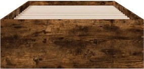 Rám postele se zásuvkami kouřový dub 100 x 200 cm kompozit 3280423