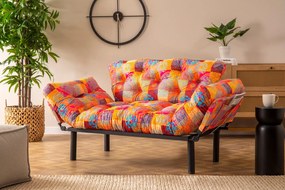 Atelier del Sofa 2-místná pohovka Nitta - Patchwork, Vícebarevná