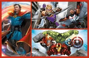 TREFL Puzzle Marvel Avengers: Staň se hrdinou / 2x70 dílků / 27,5 x 18