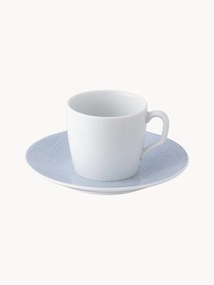 Sad ručně vyrobených porcelánových šálků s podšálky na espresso Cosmopolitan, 2 díly