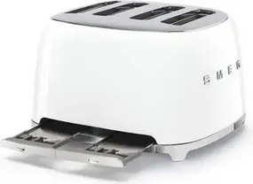 SMEG TSF03WHEU bílá / Topinkovač / 2000 W / 4 sloty / 4 topinky / 6 st