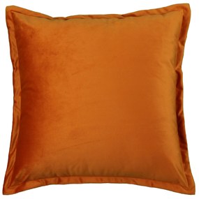 Unique Living Hladký polštář Kylie oranžový-45x45cm