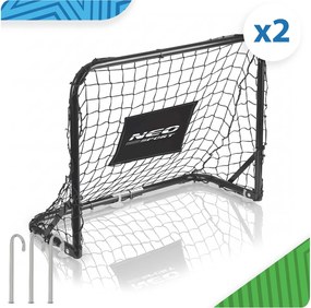 Neo-Sport Fotbalová branka - sada 2 kusů - 60 x 45 x 25 cm NS-486