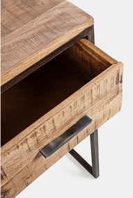 Pracovní stůl s deskou z akácie 60x150 cm Elmer – Bizzotto