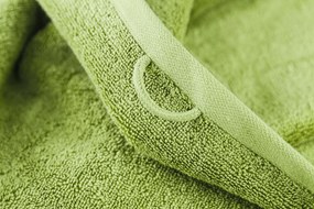Ručníky a osušky CASA COLORATA - středně zelená Velikost: ručník 50 x 100