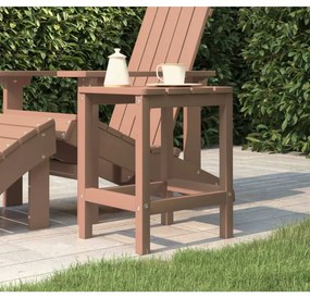 Zahradní stolek Adirondack hnědý 38 x 38 x 46 cm HDPE 318643