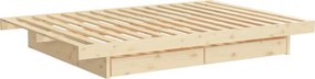 Karup Design  Postel KANSO - 140 x 200 / Se čtyřmi zásuvkami