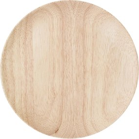 Snídaňový talíř Bloomingville dřevěný 25 cm