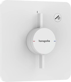 Hansgrohe DuoTurn Q, baterie pod omítku pro 1 spotřebič, bílá matná, HAN-75614700