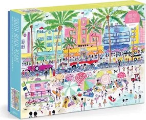 GALISON Puzzle South Beach Miami / 1000 dílků / 68,6 × 50,8 cm