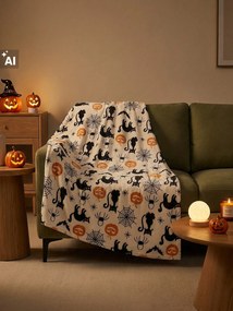 Sinsay - Deka s halloweenským motivem - vícebarevná